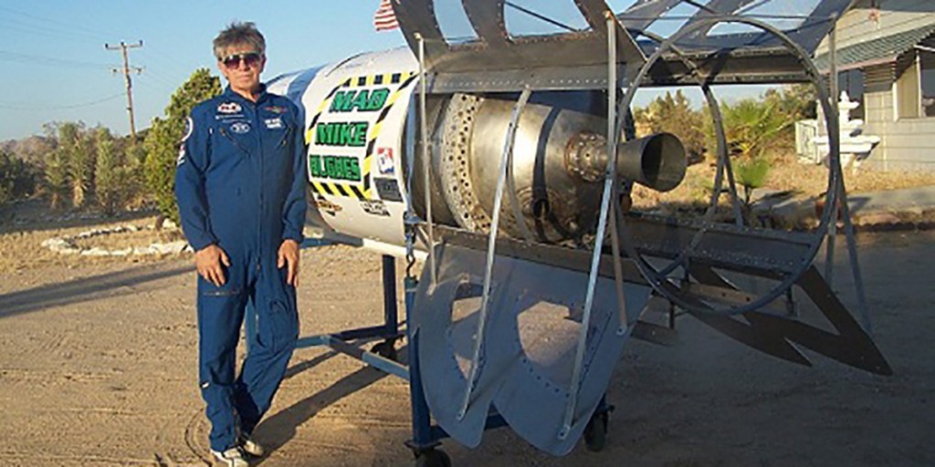 Mad Mike Hughes Rocket Jump - My Life at Speed